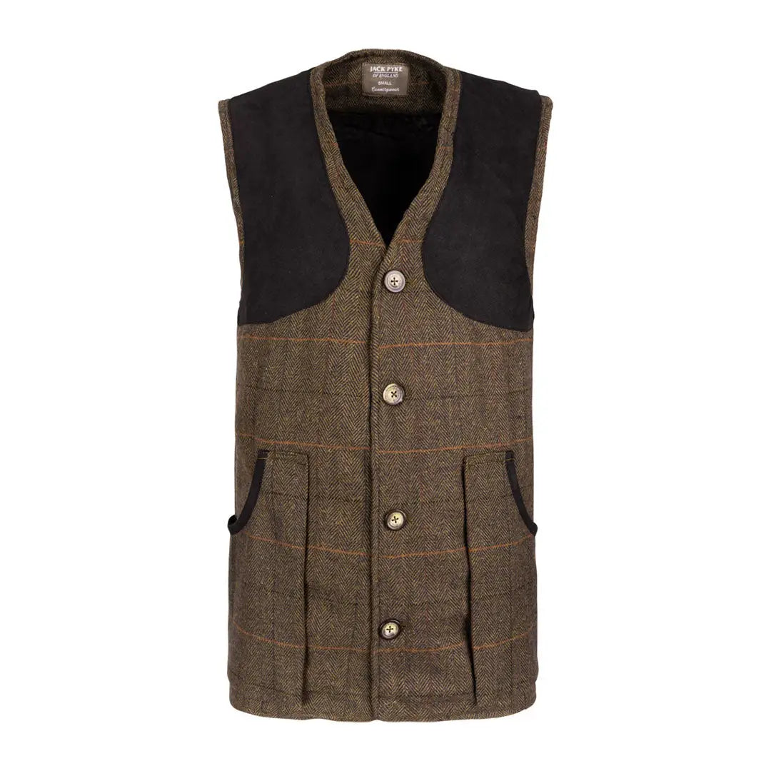 Jack Pyke Shooting Vest - Brown – Marsh Farm Country