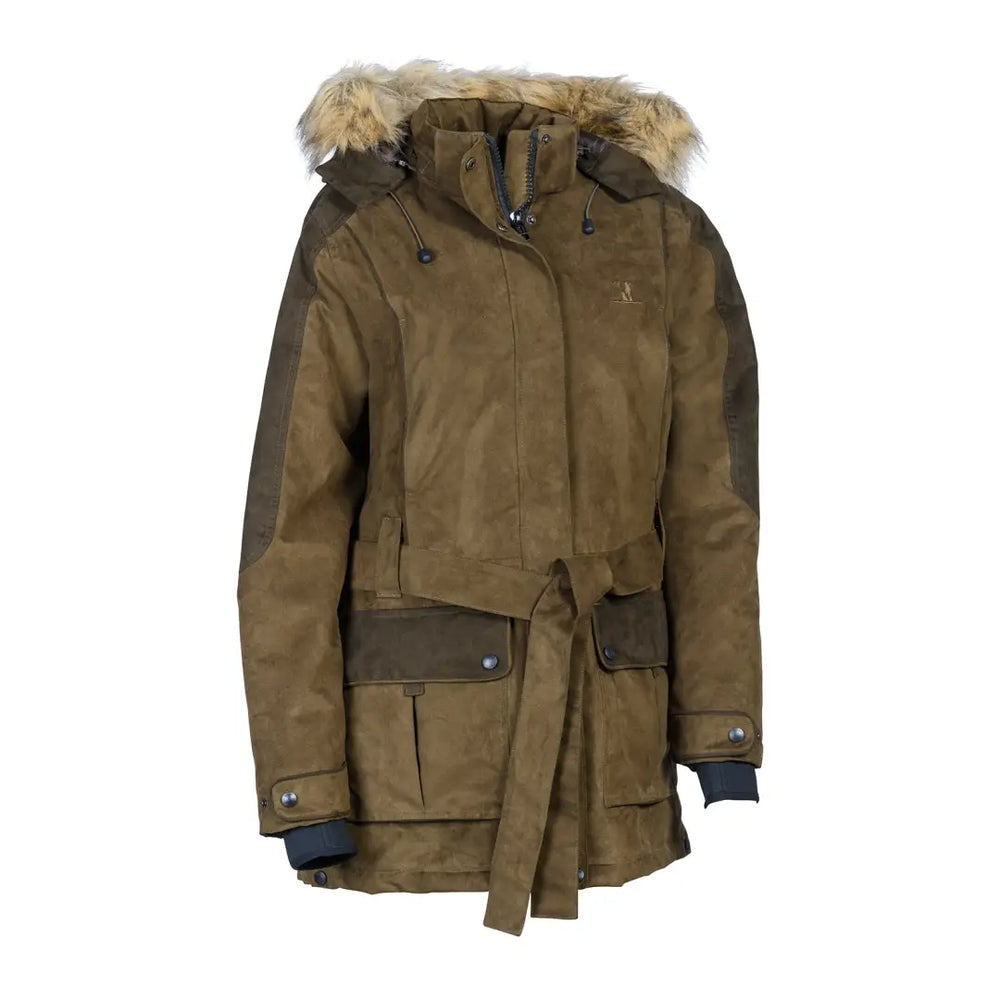 Percussion Ladies Grand Nord Jacket - Khaki – Marsh Farm Country