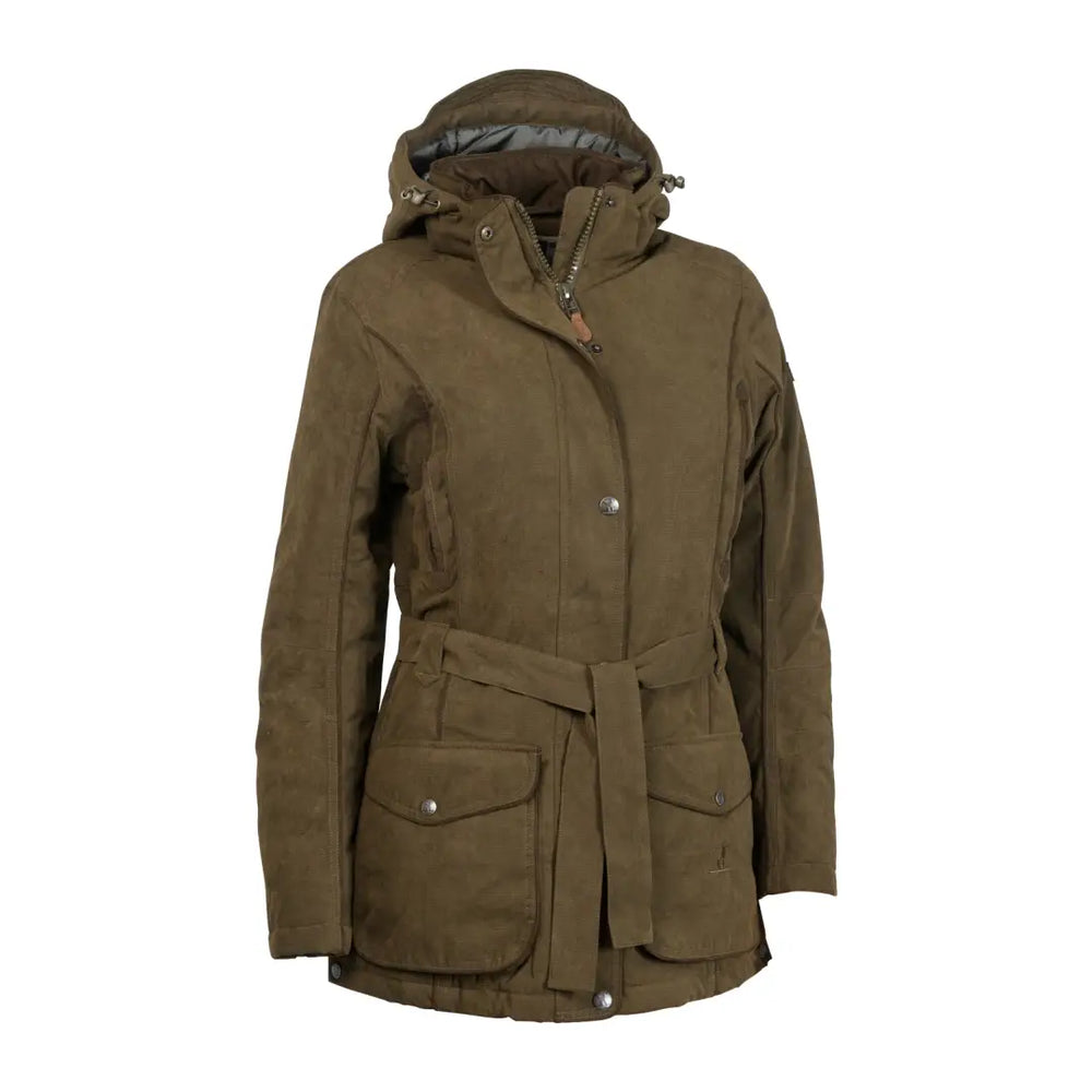 Percussion Ladies Rambouillet Jacket - Khaki – Marsh Farm Country